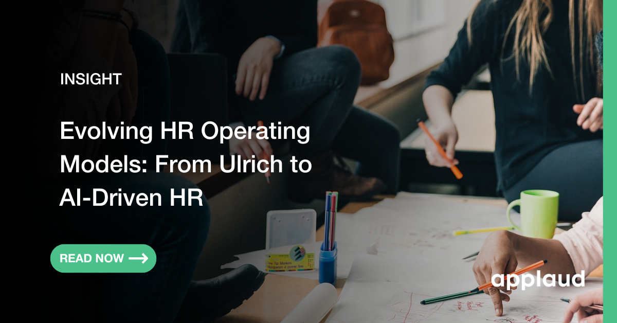 Evolving HR Operating Models: From Ulrich to AI-Driven HR